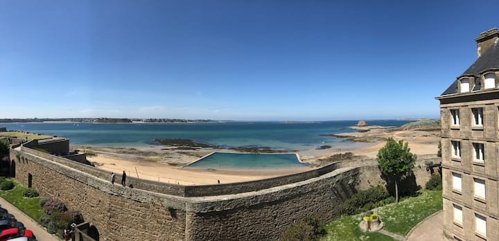 Magnifique Vue Sur Mer, Plage En Face - Saint-Malo