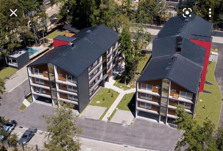 Hermoso Y Moderno Depto. En Condominio. - Pucón