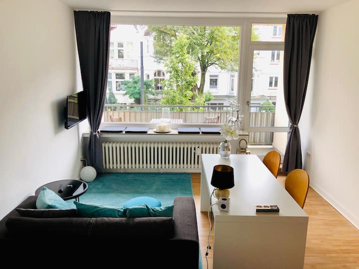 Business Apartment 35m2, Balkon, Wlan, Bürgerpark2 - Bremen