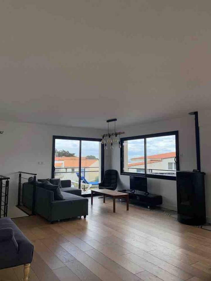 Maison Spacieuse Et Lumineuse Avec Vue Mer - Bretignolles-sur-Mer