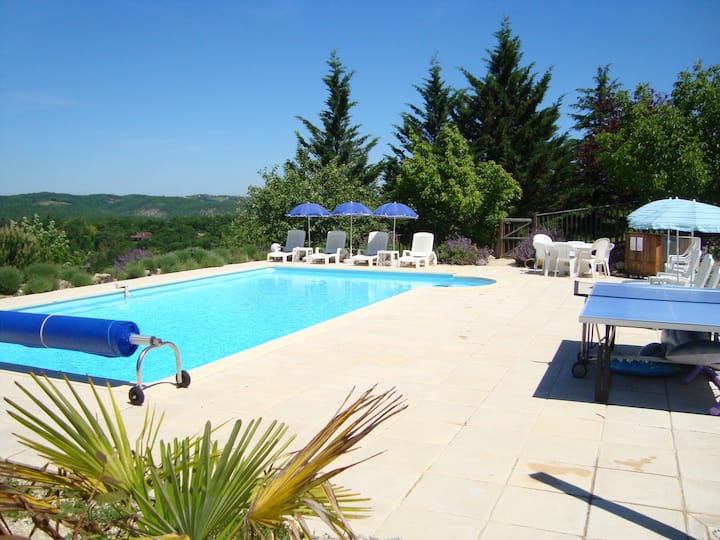 2bed Gite & Pool Near Cahors, St Cirq Lapopie - Cahors