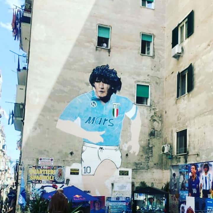 La Mano De Dios.... - Naples, Italie