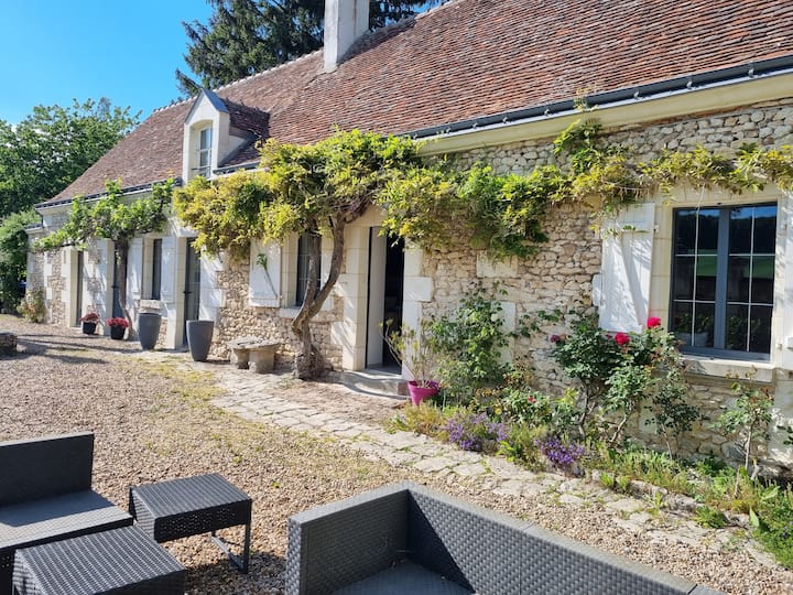 Longere De Charme Proche Zoo Beauval - Loches