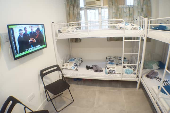 Downtown Sleeps 4 Studio Apt Mk7 Mtr Downstairs! - Tsim Sha Tsui