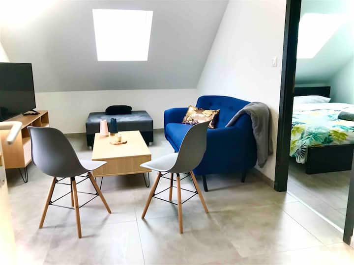 Cosy & Standing Appartement Avec Accès Jardin - Audincourt