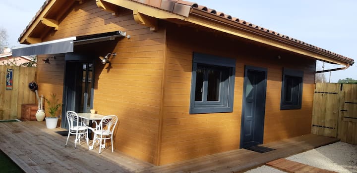 Chalet 3 éToiles Zen Proche De La Forêt De L'océan - Biganos
