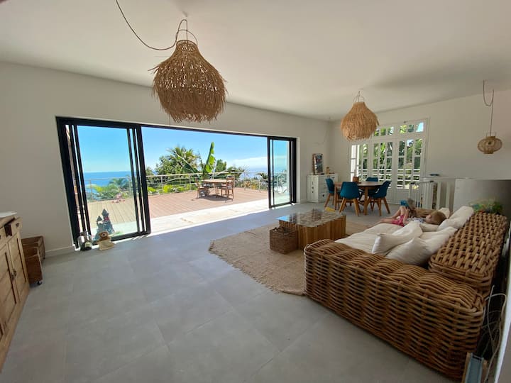 Villa Océan, Vue Mer Avec Piscine - Saint-Denis