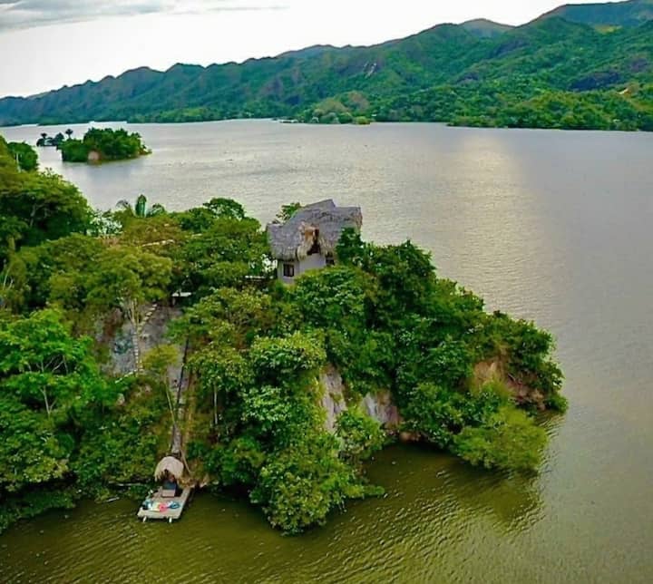 Cabaña Frente Al Lago-piscina-kayak-naturaleza - Huila