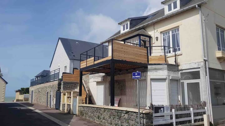 Maison De Plage Famille Et Copains- Vue Mer - Agon-Coutainville