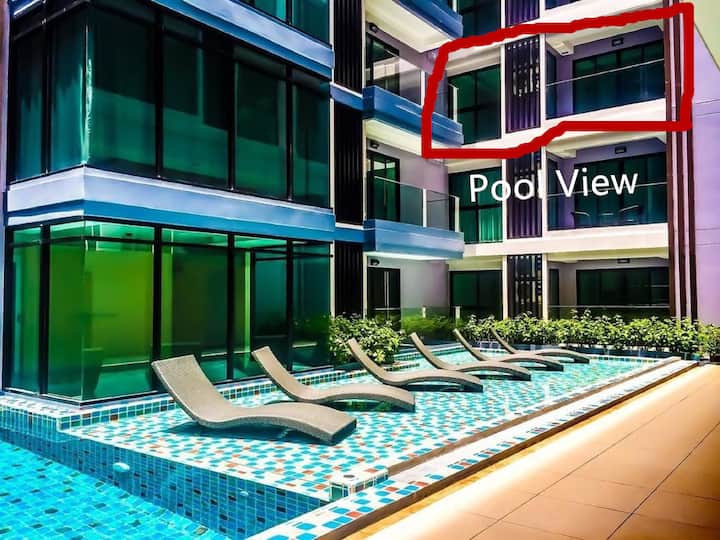 Modern 1 Bed Condo, 750m To Pratamnak Beach, Wifi - Pattaya City