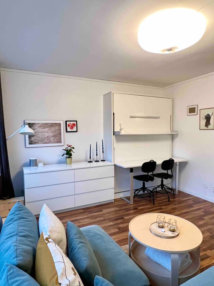 Sentral Studioleilighet I 9. Etasje Med Fin Utsikt - Bergen