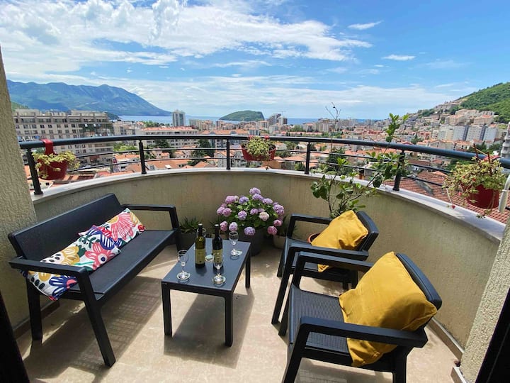 Luxury 2br Apartment With Beautiful View - Budva
