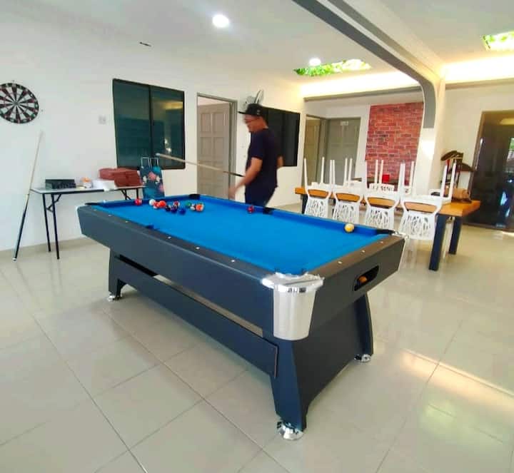 [18pax]sweethome[pooltable][karaoke][bbq][beach] - Port Dickson