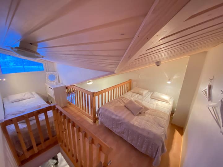 Saunallinen Studio Levin Keskusta. - Lapland