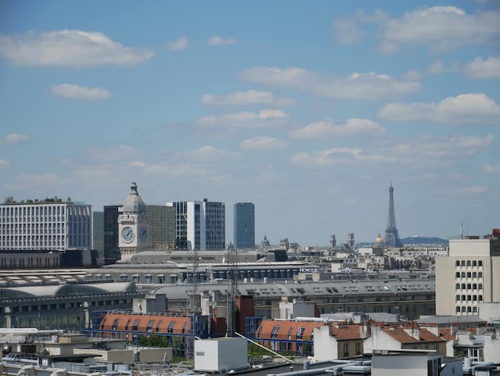 Grand Appartement Avec Vue Tour Eiffel - Paris