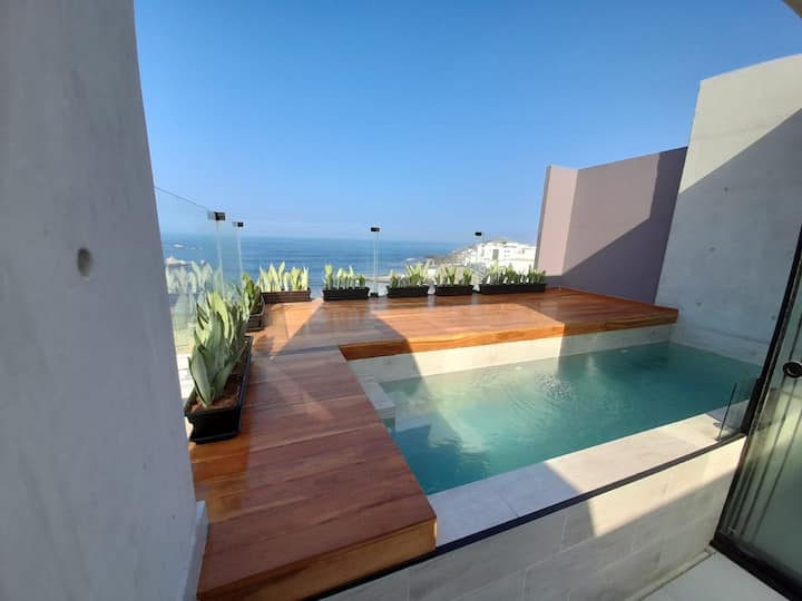 Apartamento Estreno Dúplex - Piscina Privada (401) - Chilca