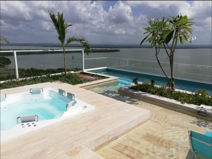 Cartagena, Private Jacuzzi, Roof Top 360º, Cozy - Cartagena
