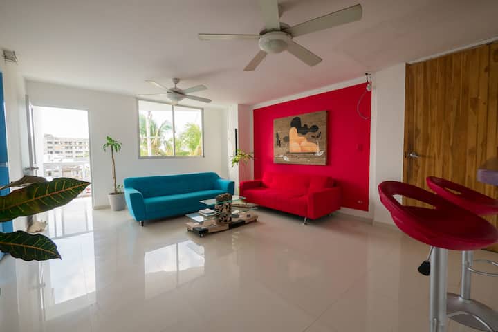 Relax As A Couple Just Steps From The Beach - San Andrés