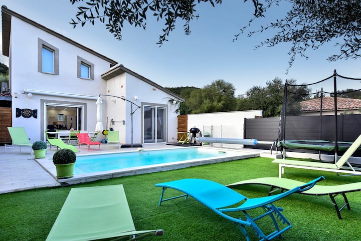 Villa S Neuve Avec Piscine Privée Près Des Plages - Plage de Pinarellu