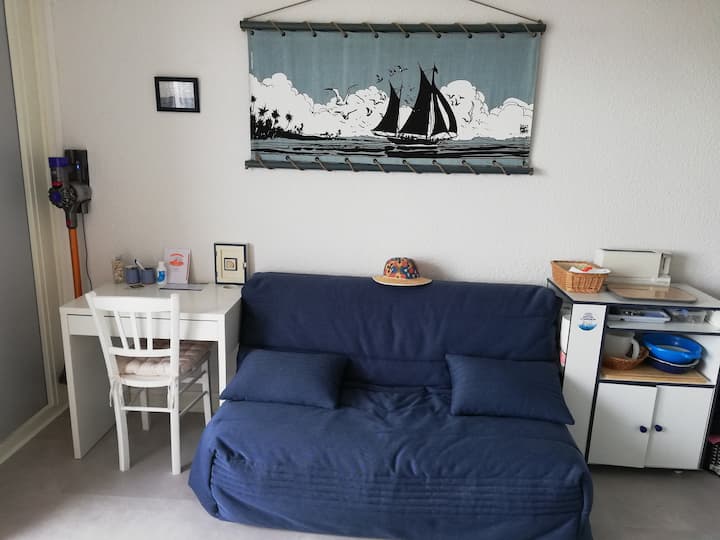 Plérin Plage, Bretagne  / T1  Vue Sur Mer - Plérin