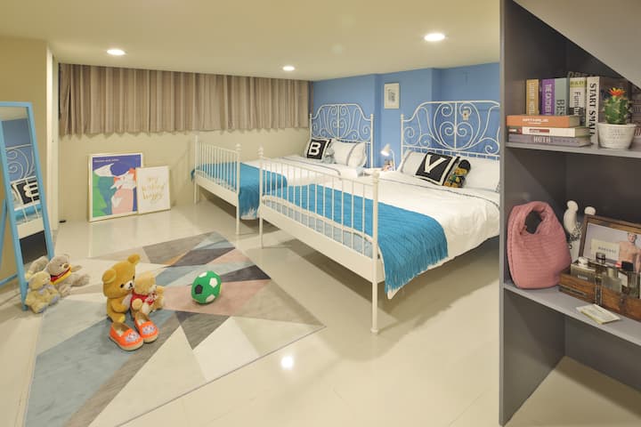 2019/3开幕优惠!法式微工业混搭风/科技大楼捷运5分鐘/全新家俱/临江夜市商圈【da'an F】 - 台北 信義區