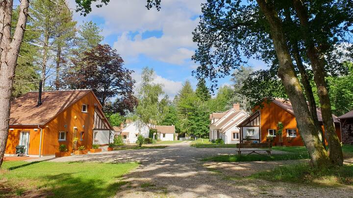 Le Gué Motté - 2 Maisons Voisines Dans La Verdure - France