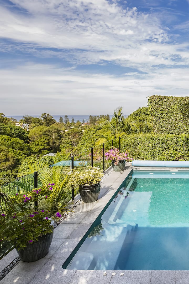 Secret Beach Hideaway With Tropical Gardens - Scotland Island