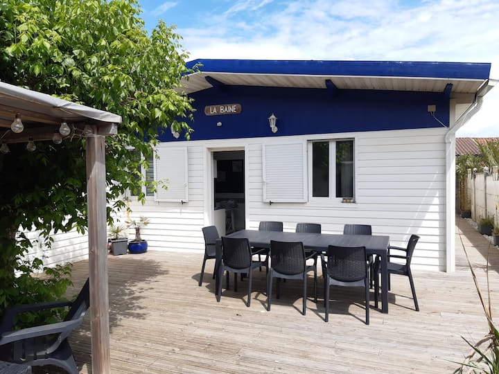 Cabane La Baine-maison 8 Pp 150m Des Plages - Landes