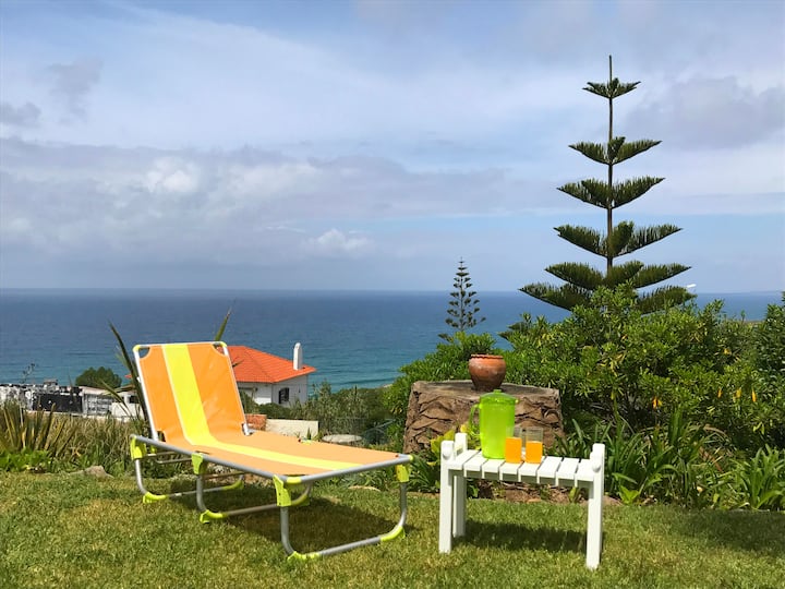 Sea View Beach House In Praia Grande, Sintra - Colares