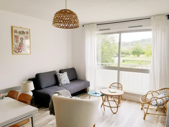 Les Ondines: Charmant Appartement à Houlgate - Houlgate