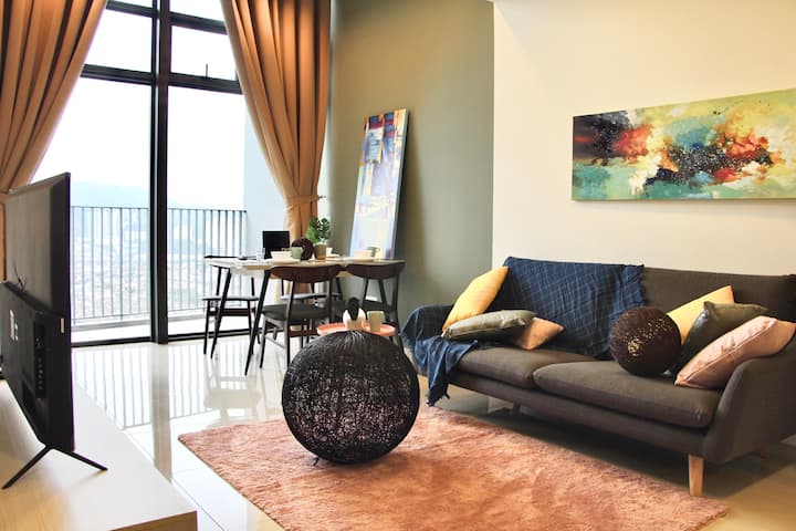 Ekocheras Opal Duplex: Chic Balcony Living By Moka - Kuala Lumpur