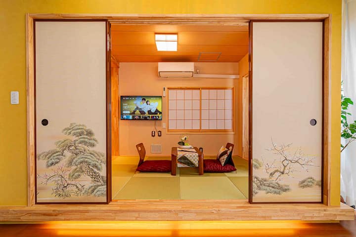 New 錦糸町駅徒步6分、88平方房内配置洗衣烘干机晴空塔步行8分钟，东京站浅草迪士尼秋葉原新宿直达 - Ueno