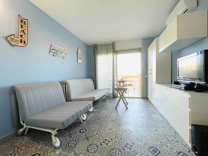 R|z Estudio Con Piscina A Pasos De Playa Capellans - Reus
