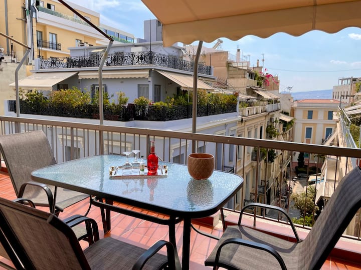 Modern Plaka Penthouse With Spacious Terrace - Athens