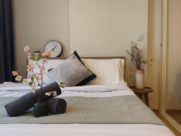 Pretty 1 Bed 2min Walk Bts Onnut - Phra Khanong