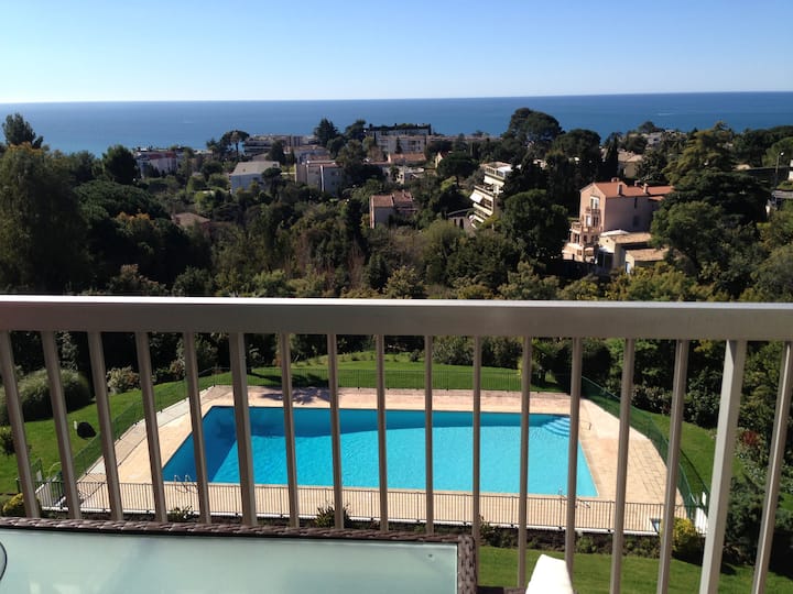 Cannes Vue Mer Panoramique Piscine Rénové - Cannes