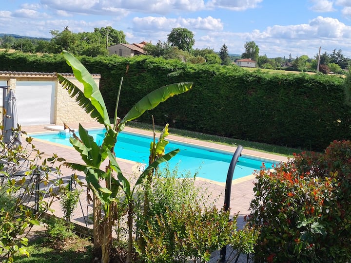 Gîte Avec Piscine  Au Soleil De L'occitanie - Gaillac