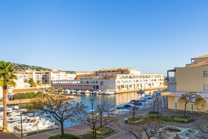T2 à 200m De La Plage, Vue Marina Et Parking Privé - セート