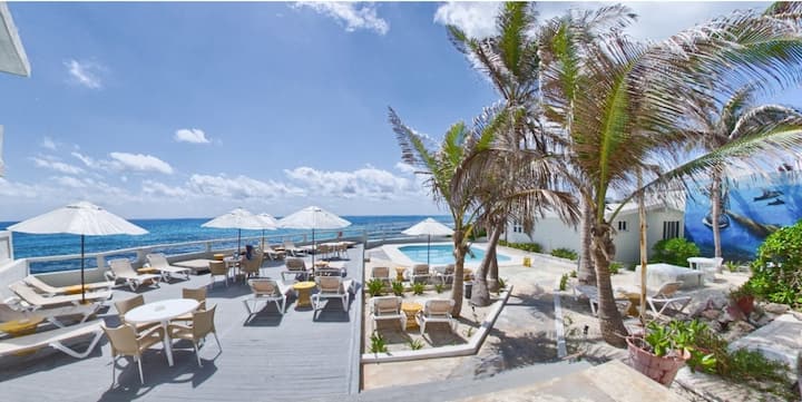 Cozy Family Garden Home Rocamar Isla Mujeres 6pax - Isla Mujeres