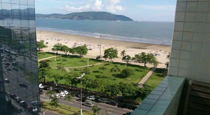 Ap Delicioso, Vista Para O Mar - Santos