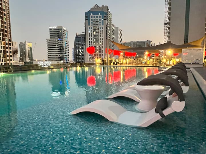 Modern Studio | Near Dubai Mall & Burj Khalifa - Emiratos Árabes Unidos
