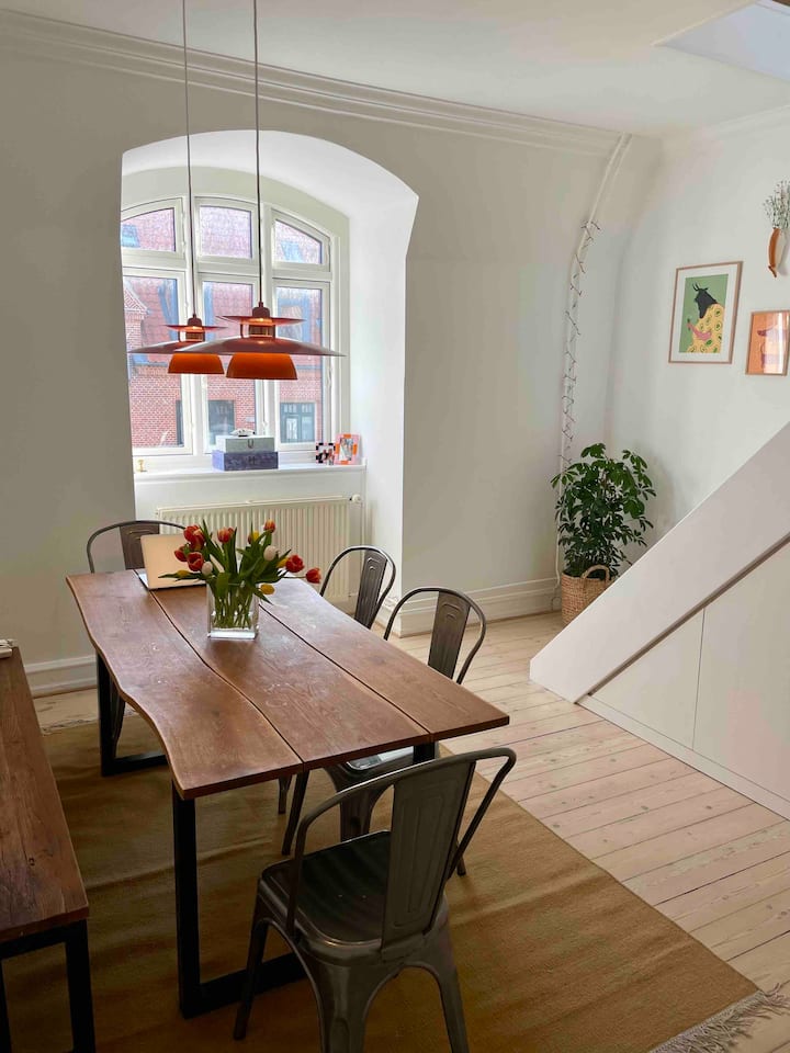 Penthouse M. Altan, Tæt På Vand Og Centrum - Copenhague