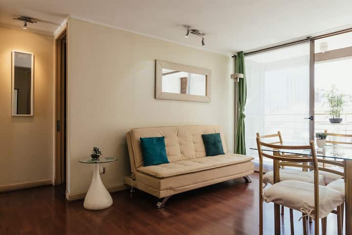 Moderno Depto 2 Dorm 2 Baños - Providencia