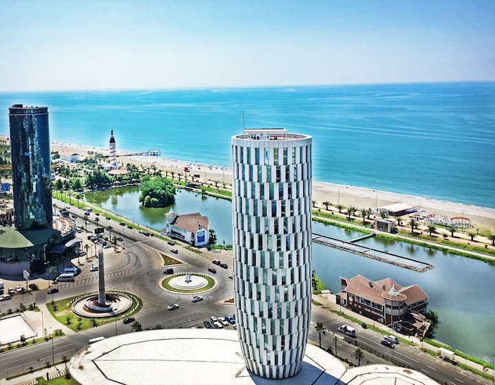 Апартаменты с видом на море и фонтаны ⓁⓊⓍ⭐⭐⭐⭐⭐ - Batumi