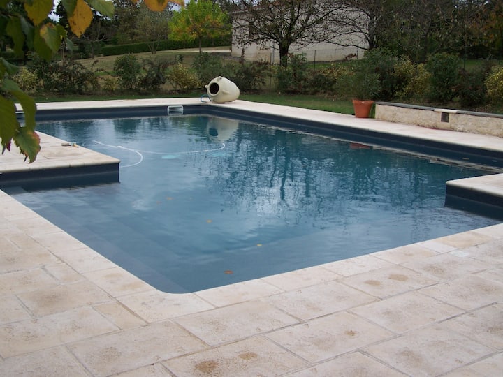 Maison De Campagne Tout Confort Avec Piscine,calme - Monflanquin