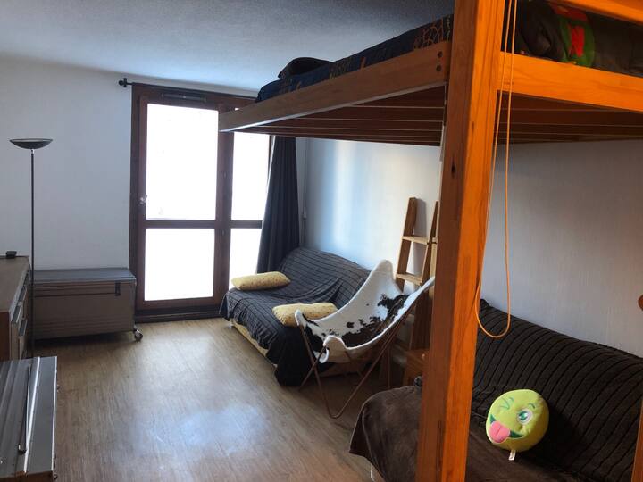 Joli Studio 4 Personnes - Front De Neige- - Isola