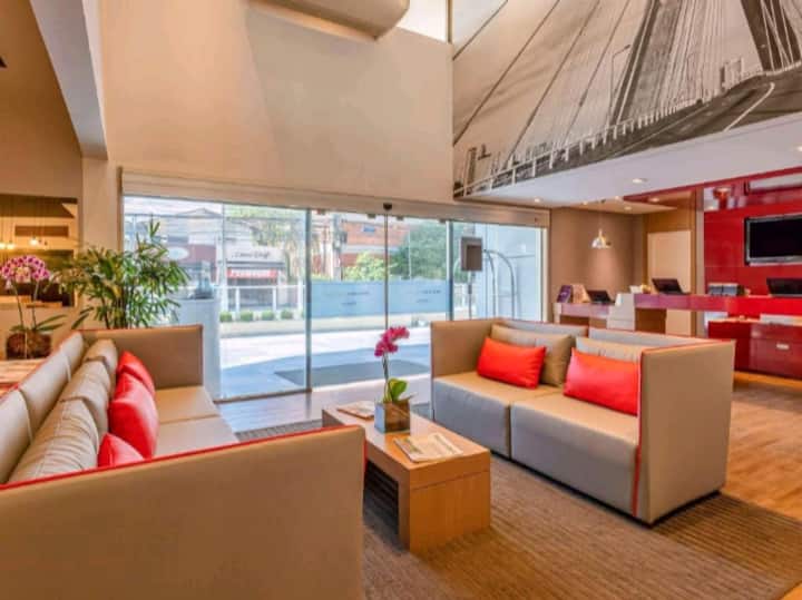 Confortável Estúdio No Hotel Mercure Zona Sul Sp - Santo Amaro