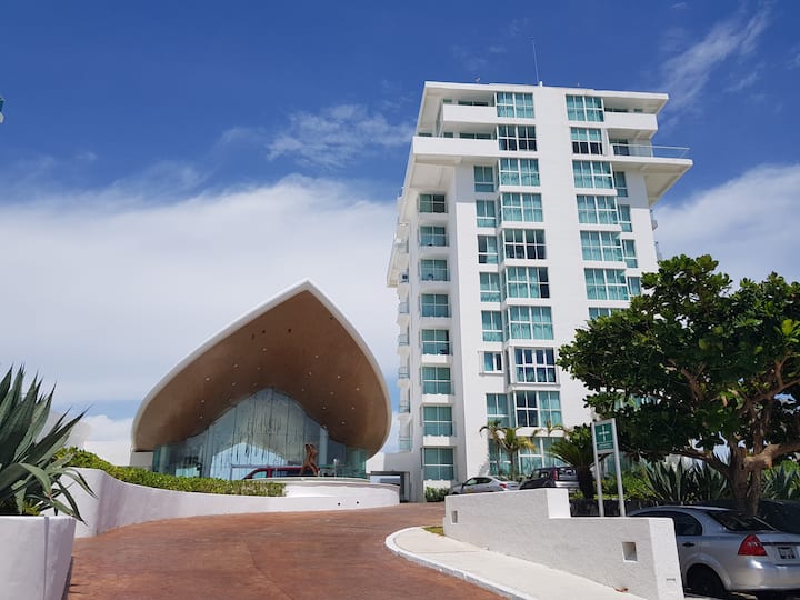 Beach Front Studio In Yalmakan Oleo Cancun - Cancún
