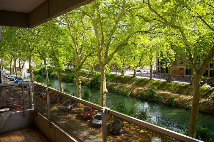 Grand T2 Hypercentre, Terrasse, Parking Sécurisé - Toulouse