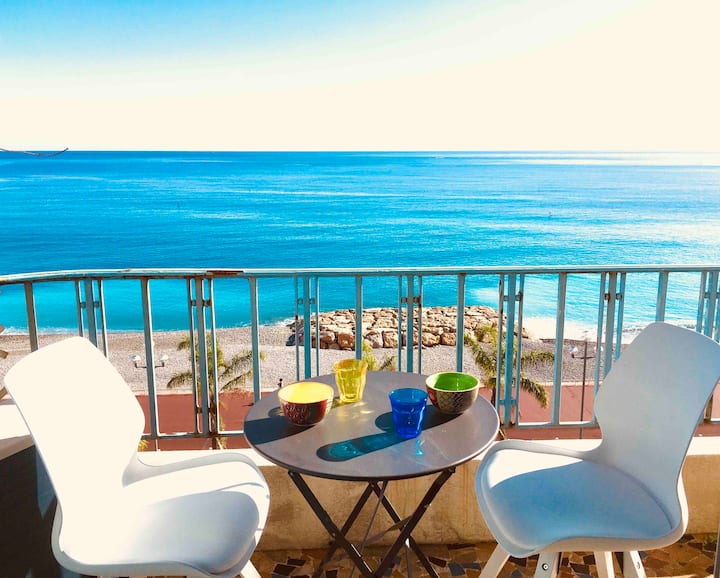 3p Terrasse Vue Mer - 70m2 - Promenade Des Anglais - カーニュ＝シュル＝メール